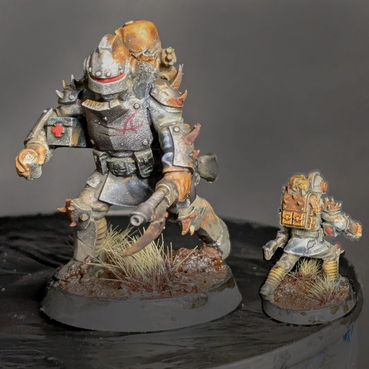 3D Print of Corrupted Guard Builder Kit by Fizgig