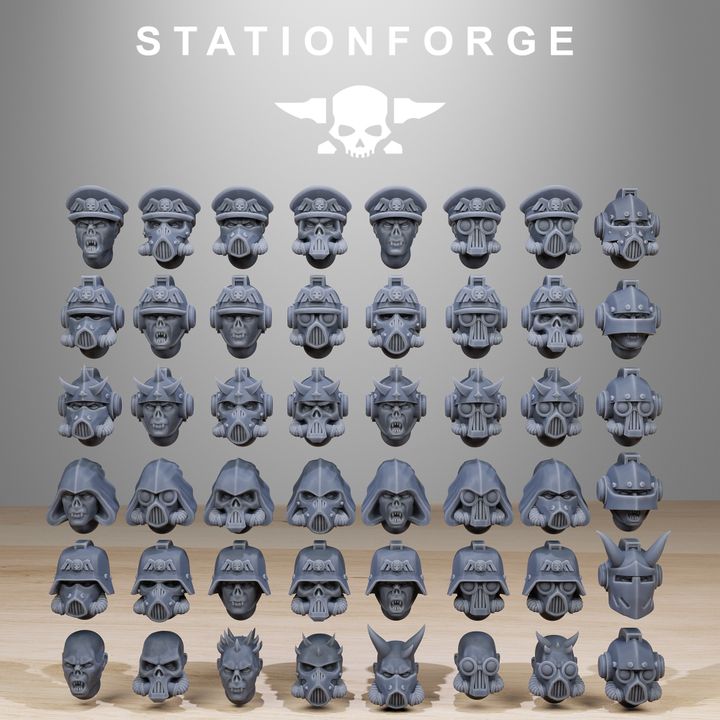 3D Printable Corrupted Guard Builder Kit by Station Forge