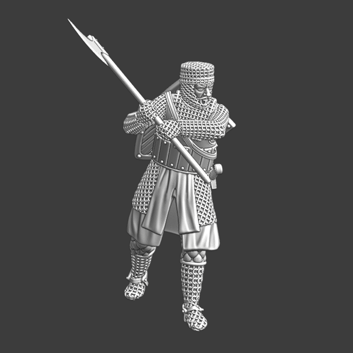 3D Printable Medieval Scottish Knight - Black Douglas by Northern ...