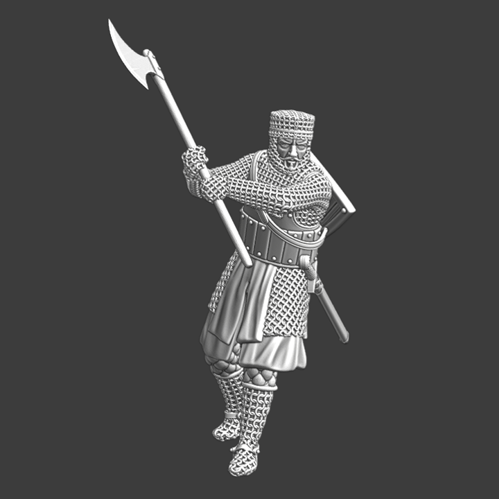 3D Printable Medieval Scottish Knight - Black Douglas by Northern ...