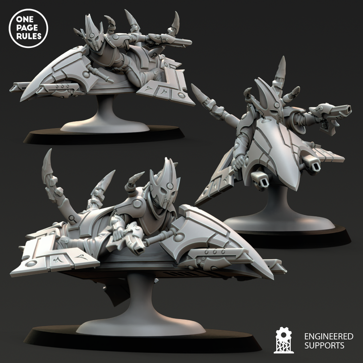3D Printable High Elf Fleets - Release #6 by One Page Rules