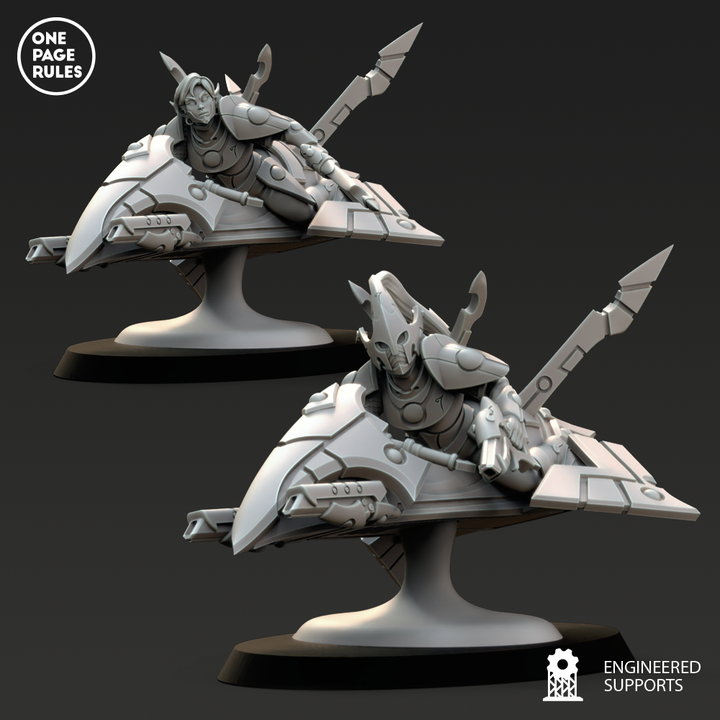 3D Printable High Elf Fleets - Release #6 by One Page Rules