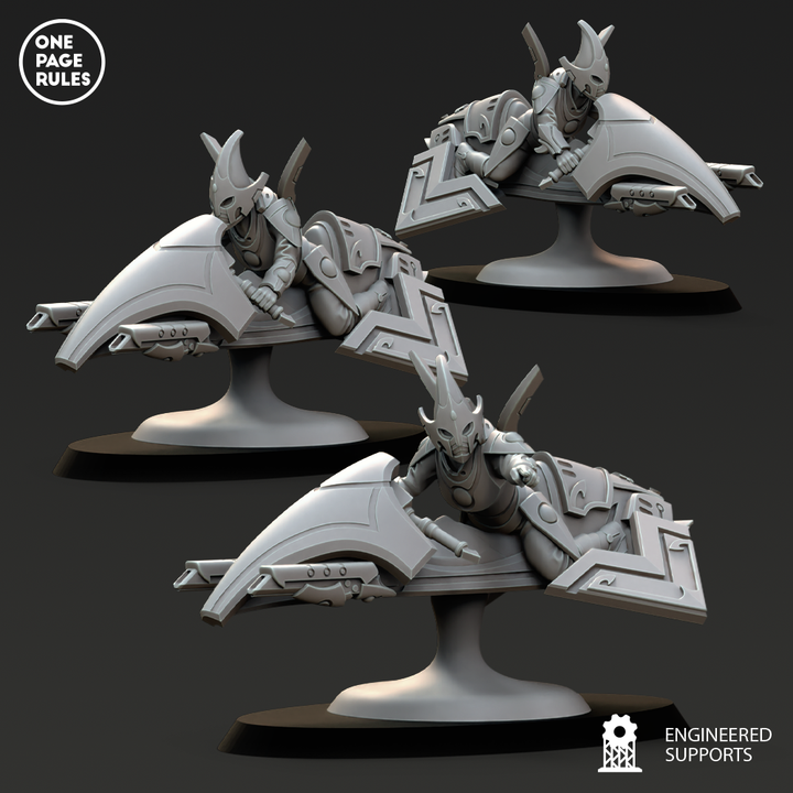3D Printable High Elf Fleets - Release #6 by One Page Rules