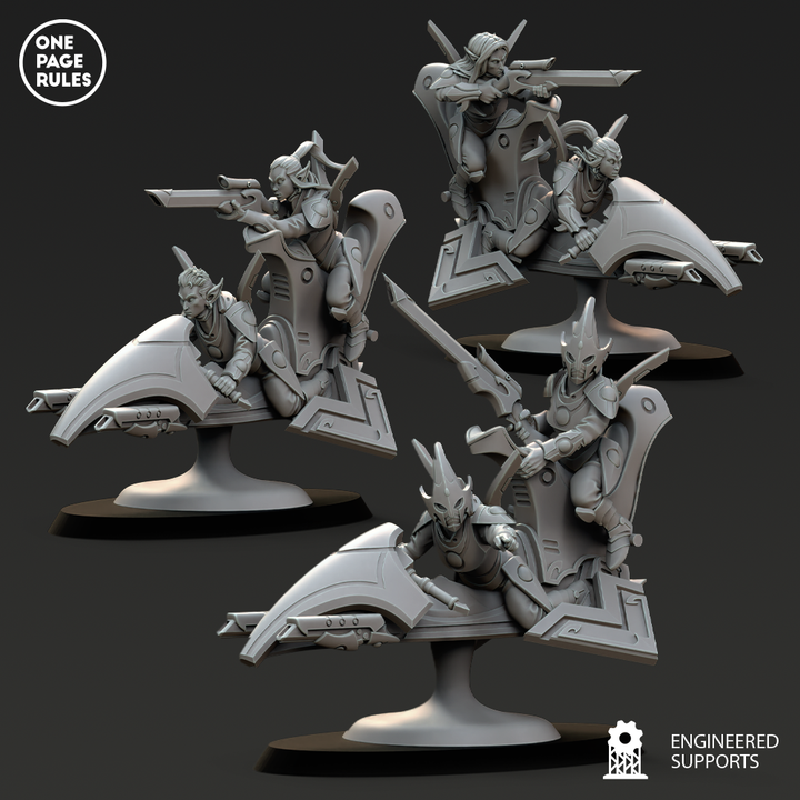 3D Printable High Elf Fleets - Release #6 by One Page Rules