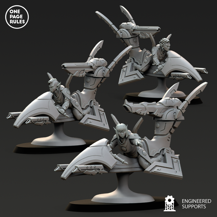 3D Printable High Elf Fleets - Release #6 by One Page Rules