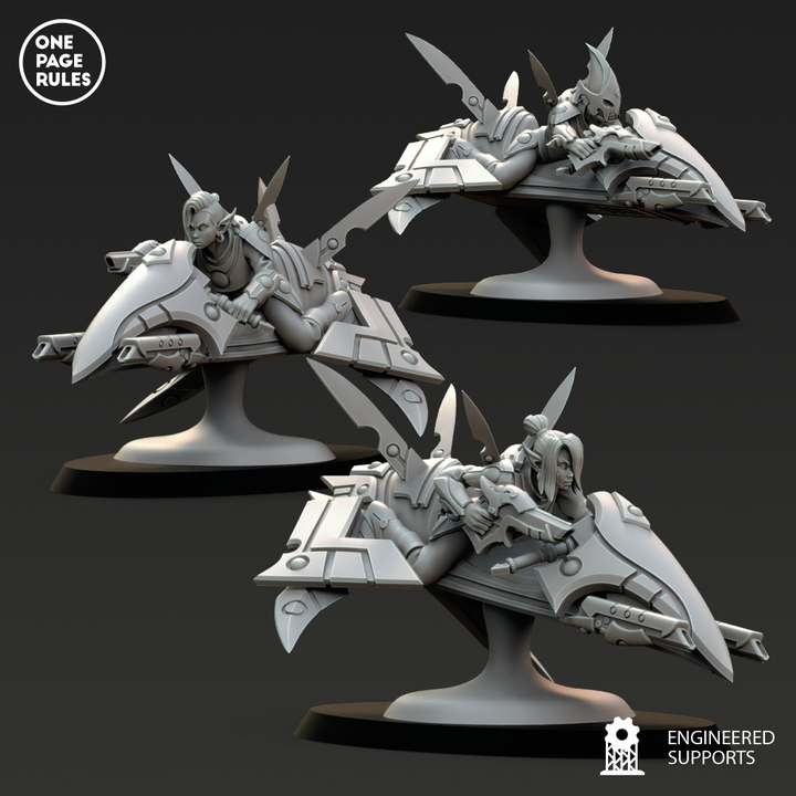 3D Printable High Elf Fleets - Release #6 by One Page Rules