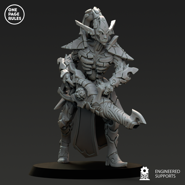 3D Printable Elemental Protectors - High Elf Fleets by One Page Rules