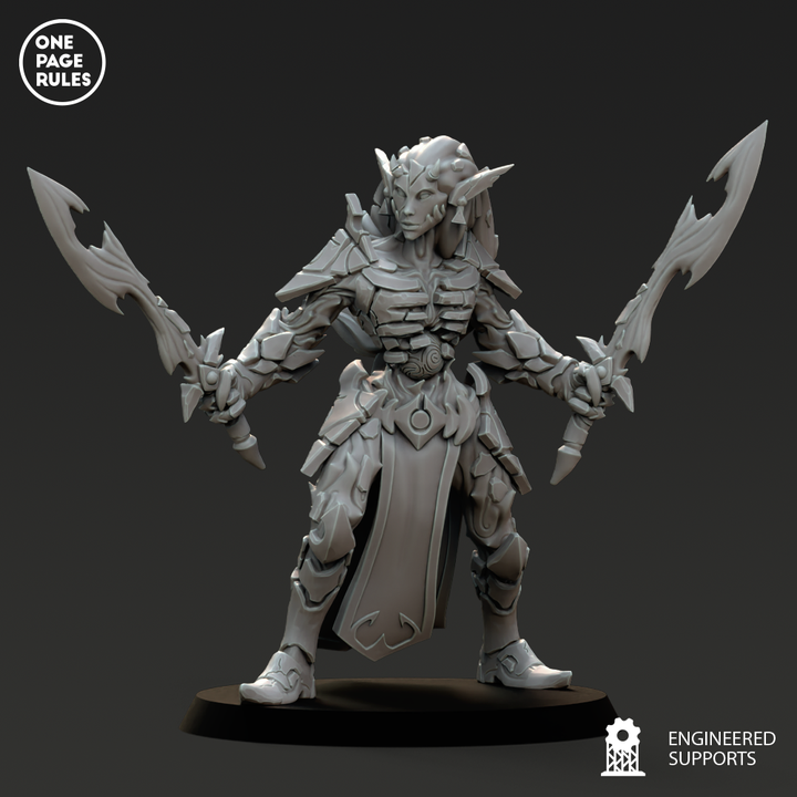 3D Printable Elemental Strikers - High Elf Fleets by One Page Rules