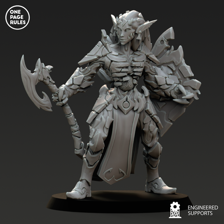 3D Printable Elemental Strikers - High Elf Fleets by One Page Rules