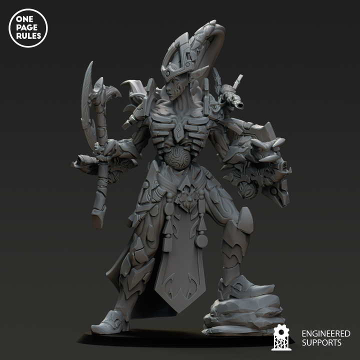 3D Printable Great Elemental - High Elf Fleets by One Page Rules