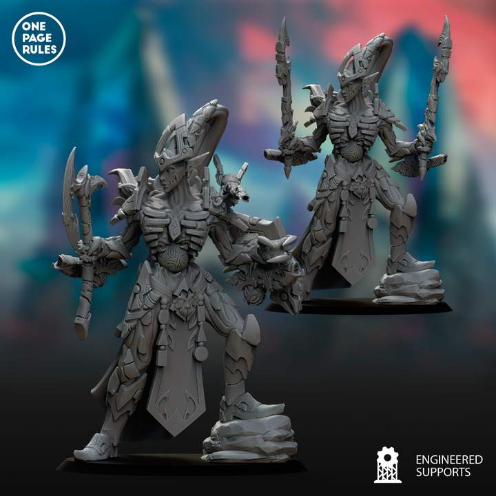3D Printable Great Elemental - High Elf Fleets by One Page Rules