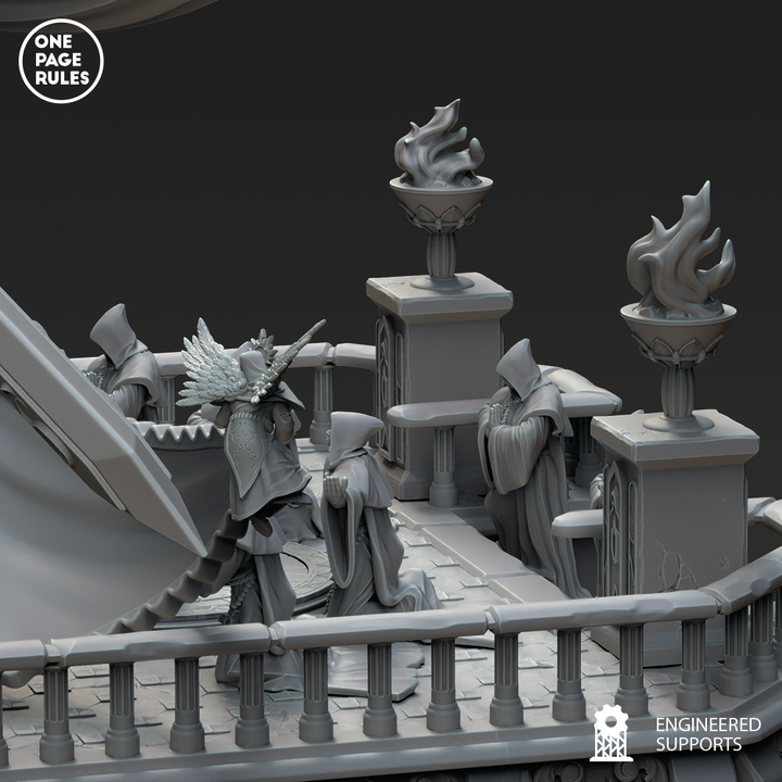 3D Printable Titan Walker [Epic] - Blessed Sisters by One Page Rules