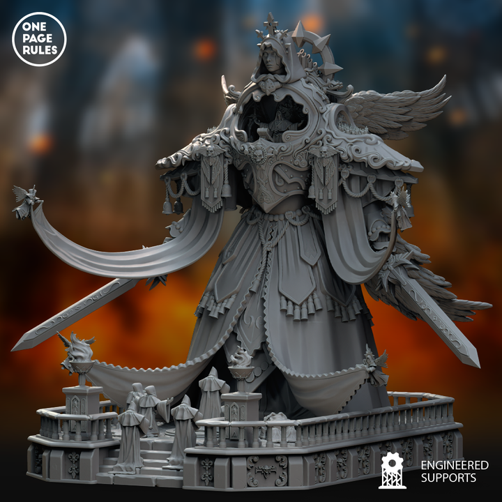 3D Printable Titan Walker [Epic] - Blessed Sisters by One Page Rules