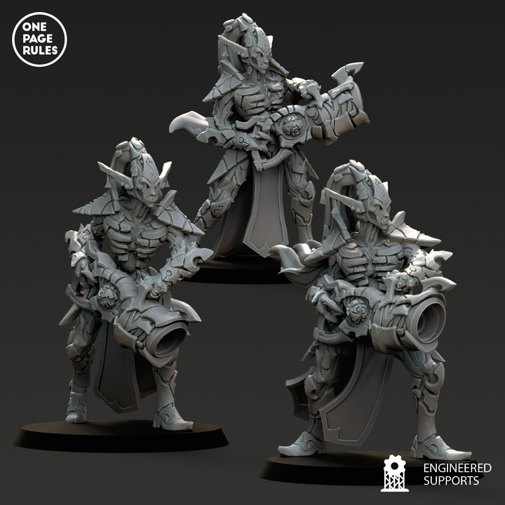 3D Printable High Elf Fleets - Release #7 by One Page Rules