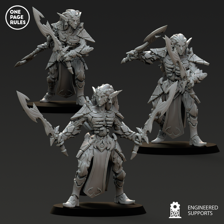 3D Printable High Elf Fleets - Release #7 by One Page Rules