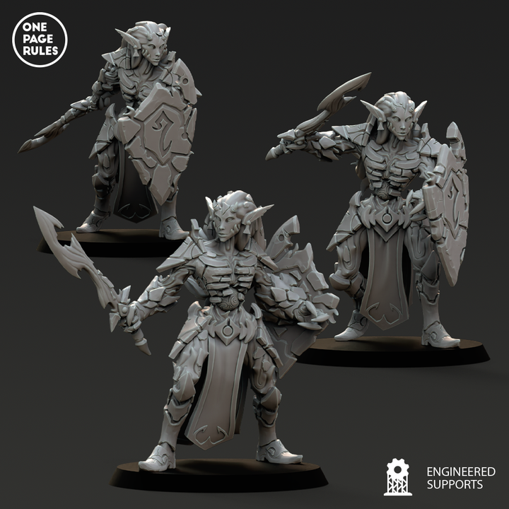 3D Printable High Elf Fleets - Release #7 by One Page Rules