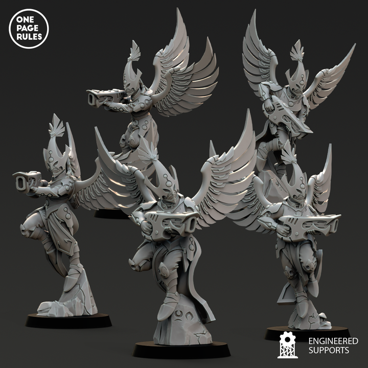 3D Printable High Elf Fleets - Release #7 by One Page Rules