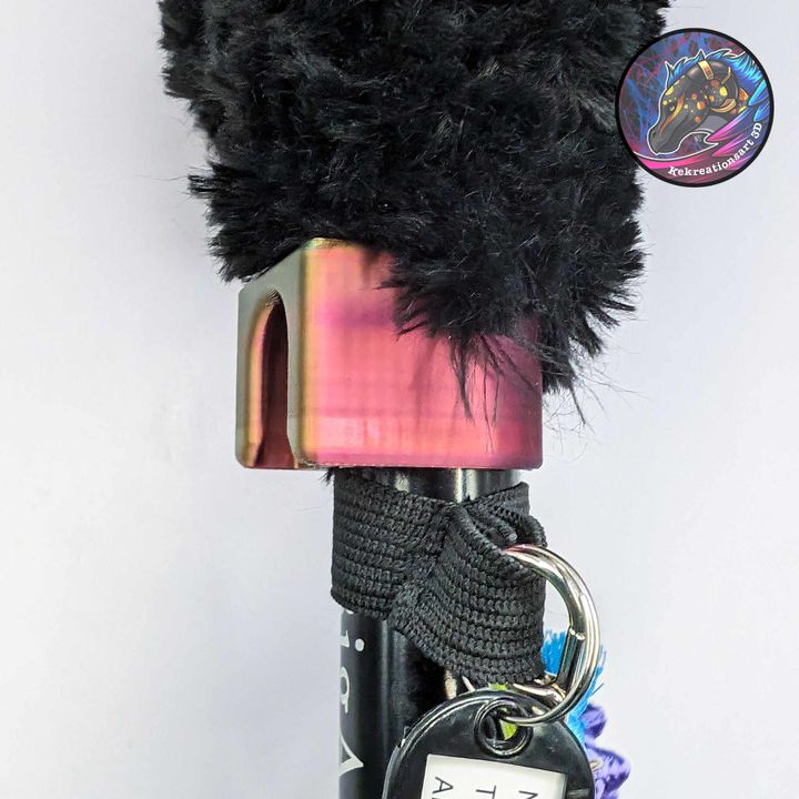 3D Printable No Magnet Hands-free Cane Clip + Adjustable Cane Clip by ...