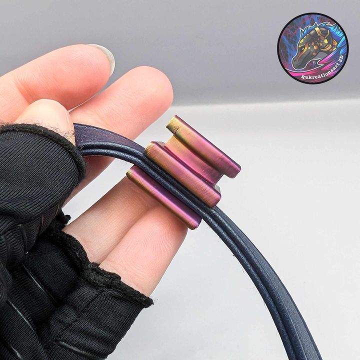 3D Printable No Magnet Hands-free Cane Clip + Adjustable Cane Clip by ...