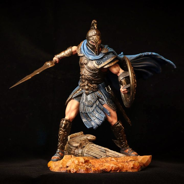 3D Print of Perseus the Slayer Hero by Red Sky Miniatures