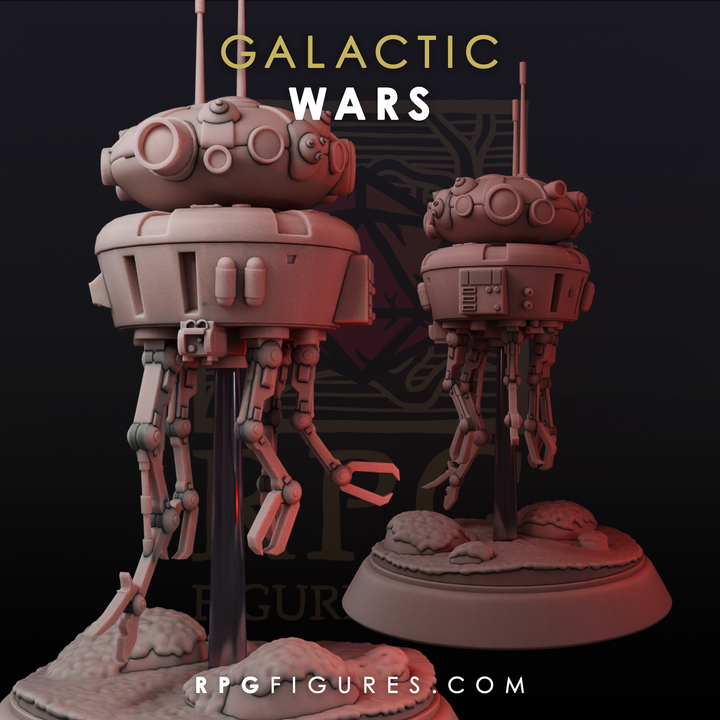 3D Printable Galactic Wars | VPR Recon Drone by RPG Figures