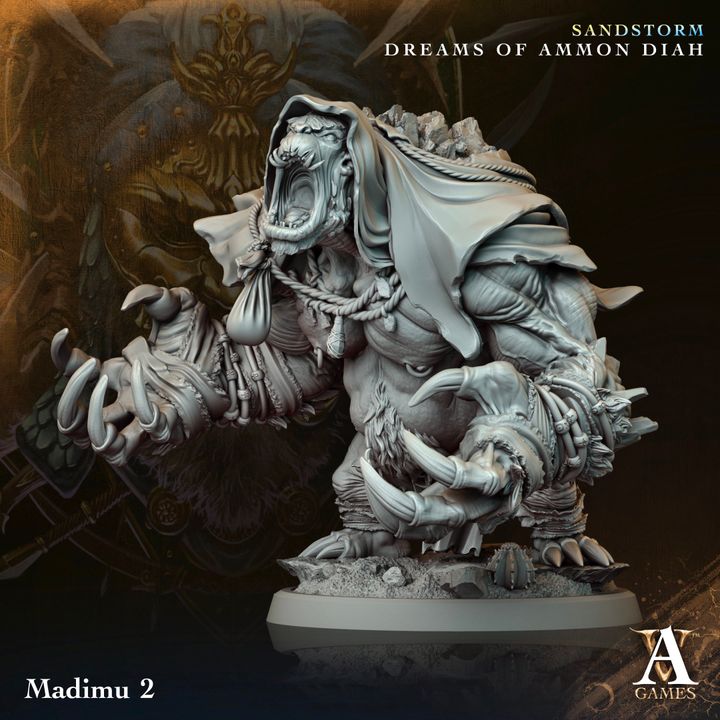 3D Printable Madimu by Archvillain Games