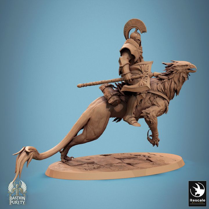 3D Printable Pack Gryph by Rescale Miniatures