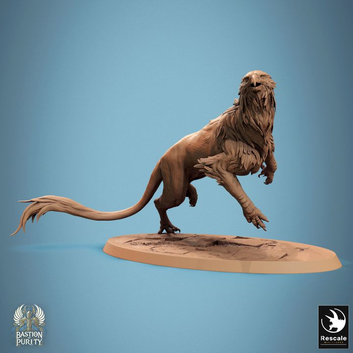 3D Printable Pack Gryph by Rescale Miniatures