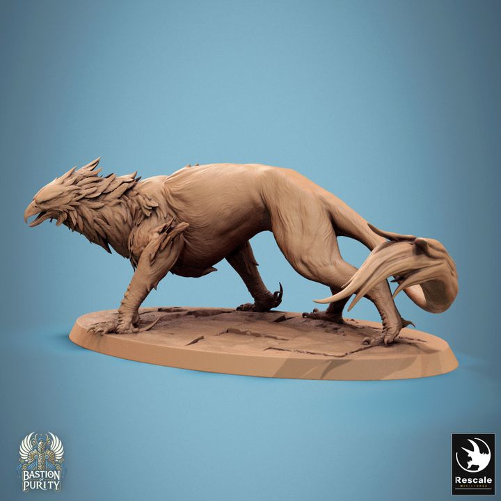 3D Printable Pack Gryph by Rescale Miniatures
