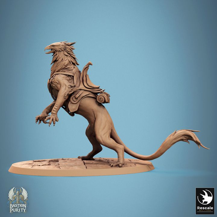 3D Printable Pack Gryph by Rescale Miniatures