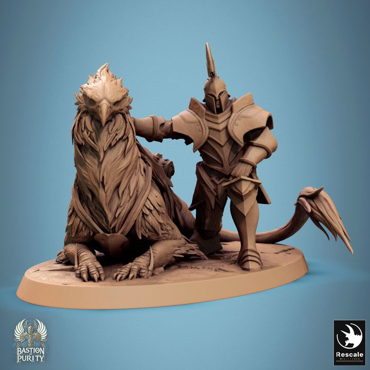 3D Printable Pack Gryph by Rescale Miniatures
