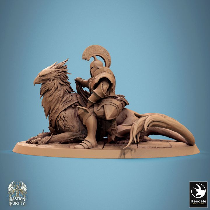 3D Printable Pack Gryph by Rescale Miniatures