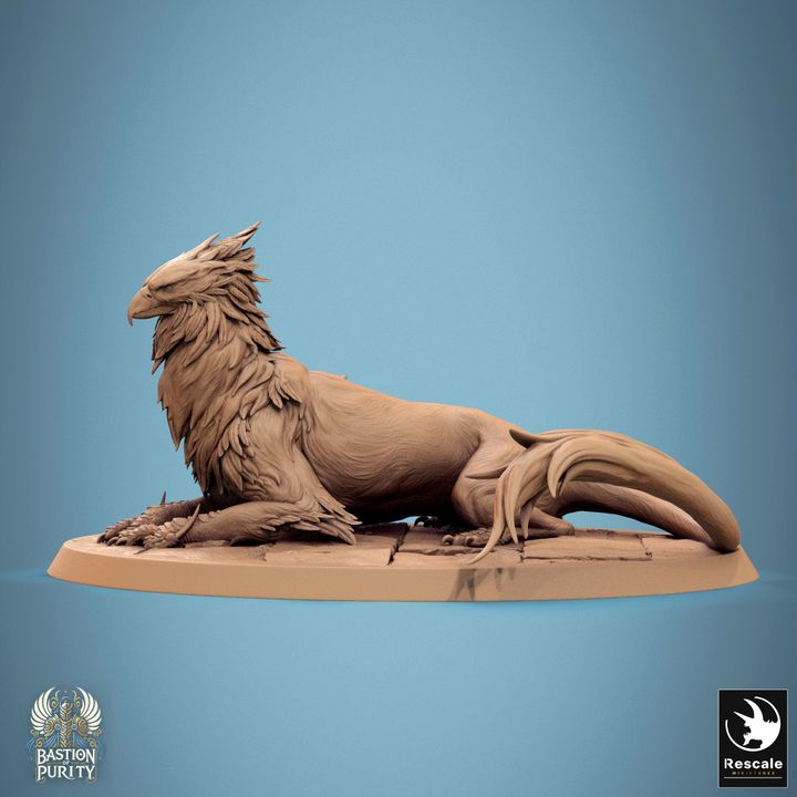 3D Printable Pack Gryph by Rescale Miniatures