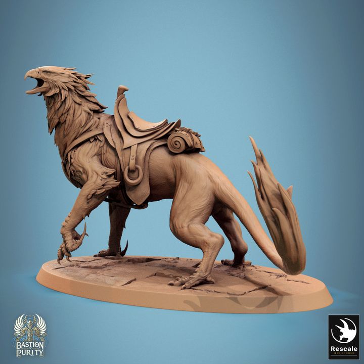 3D Printable Pack Gryph by Rescale Miniatures
