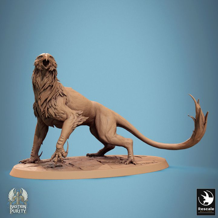 3D Printable Pack Gryph by Rescale Miniatures