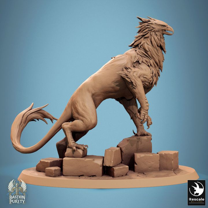 3D Printable Pack Gryph by Rescale Miniatures