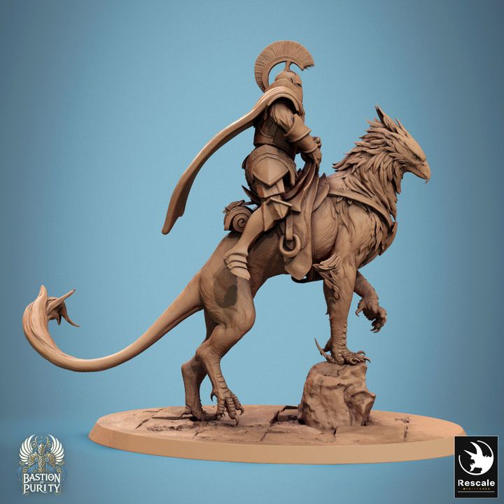 3D Printable Pack Gryph by Rescale Miniatures
