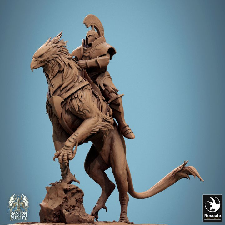 3D Printable Pack Gryph by Rescale Miniatures