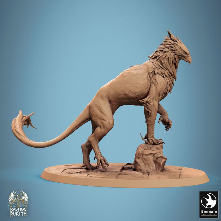 3D Printable Pack Gryph by Rescale Miniatures
