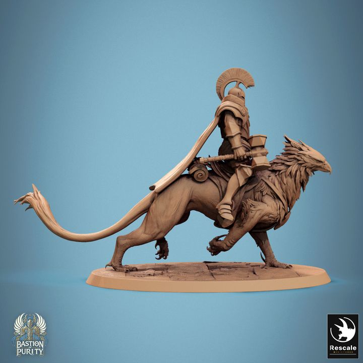 3D Printable Pack Gryph by Rescale Miniatures