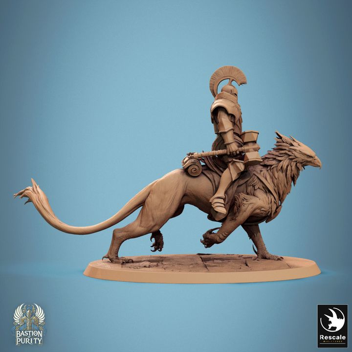 3D Printable Pack Gryph by Rescale Miniatures
