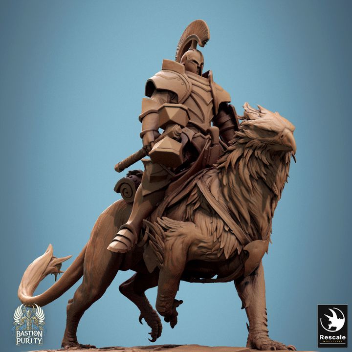 3D Printable Pack Gryph by Rescale Miniatures