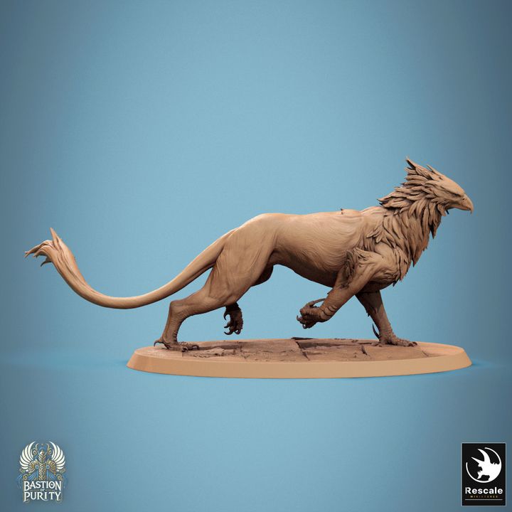 3D Printable Pack Gryph by Rescale Miniatures