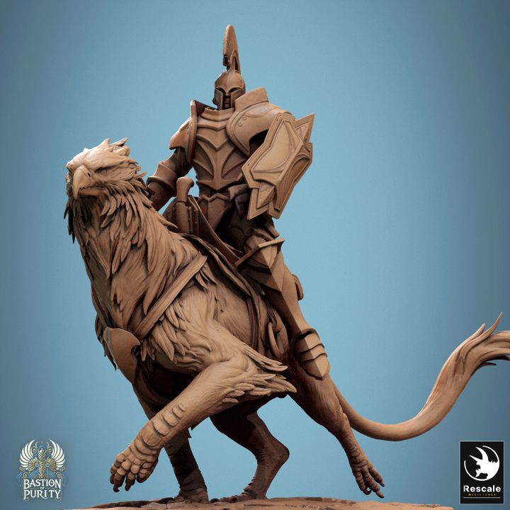 3D Printable Pack Gryph by Rescale Miniatures