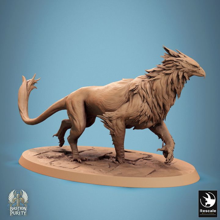 3D Printable Pack Gryph by Rescale Miniatures