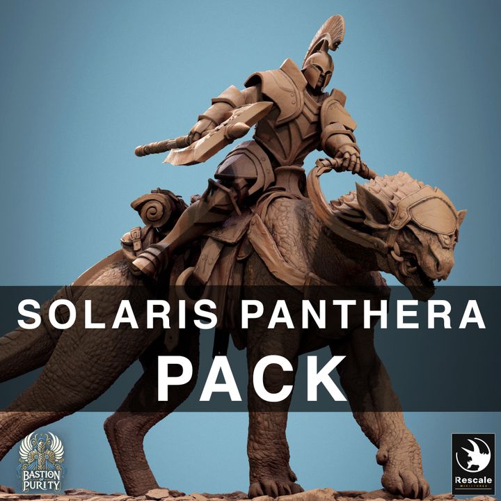 3D Printable Pack Solaris Panthera by Rescale Miniatures