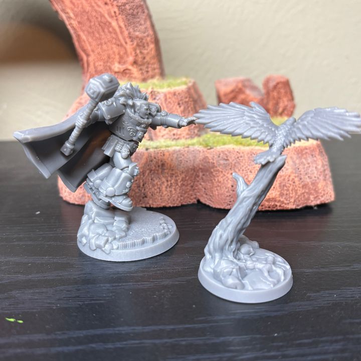 3D Printable Inquisitor Cortez in Heavy Armor (presupported) by Chad ...