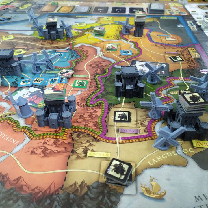 3D Printable Fief France buildings by Dandelion in Middle Earth