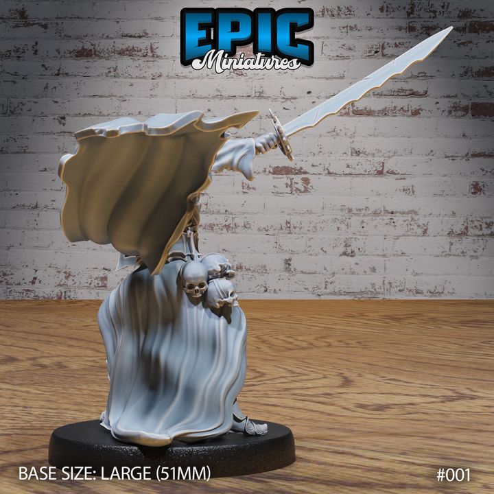 3D Printable Lich Emperor Chariot / Undead Necromancer Cavalry / Evil ...