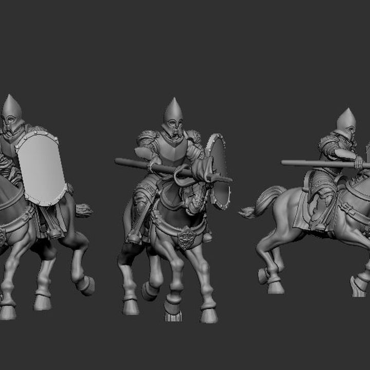 3D Printable Guard Tower Cavalry by Dandelion in Middle Earth